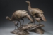 Bronze bird sculptures by Walter Matia | Curlew Castings